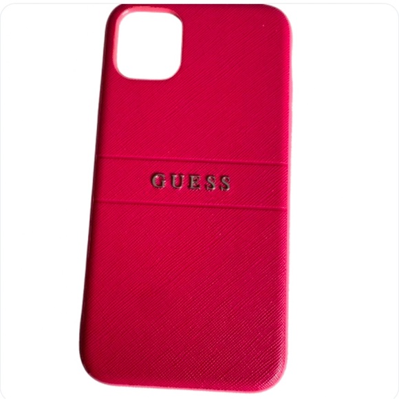 Guess | Cell Phones & Accessories | Guess Hot Pink Iphone 1 Case | Poshmark